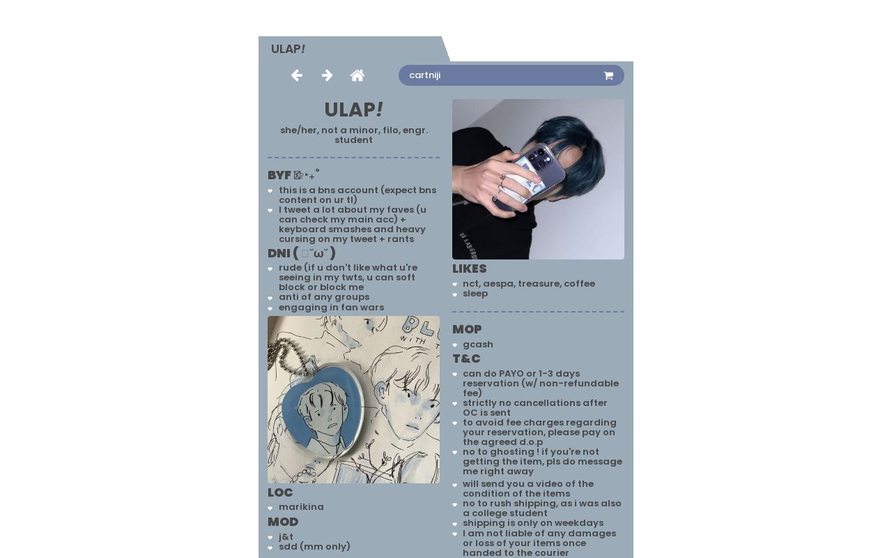 ulap interactive carrd
